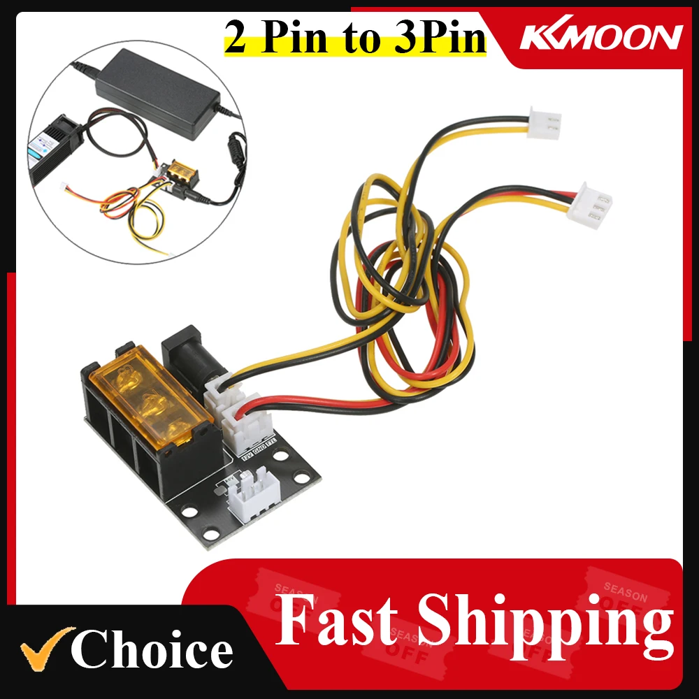 2-Pin-to-3-Pin-Laser-Module-Adapter-Board-Laser-3-interface-Engraving ...