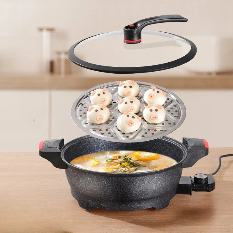 Micro-pressure-Cooker-Electric-Cooker-Frying-and-Steaming-All-in-one ...
