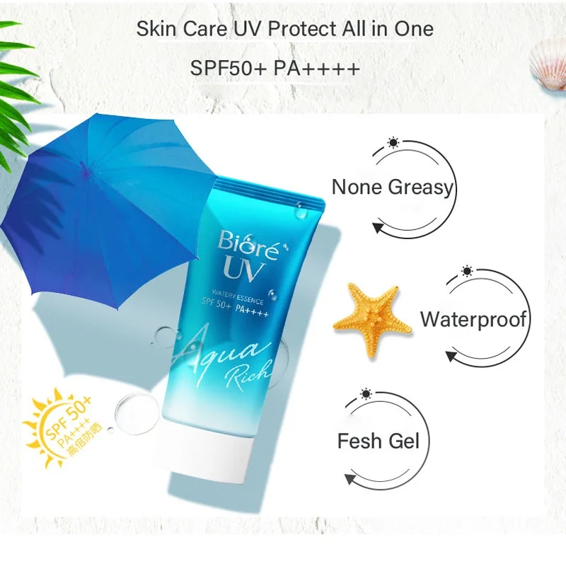 SPF50+ Sunscreen Cream Spf50 Gel Isolation Lotion For Men And Women Moisturizing Whitening ...