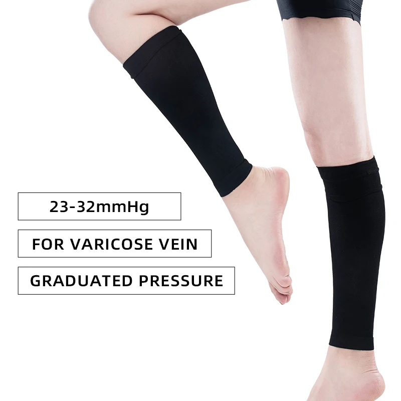 Legbeauty-Plus-Size-Medical-Compression-Calf-Sock-Unisex-Sport-Calf ...