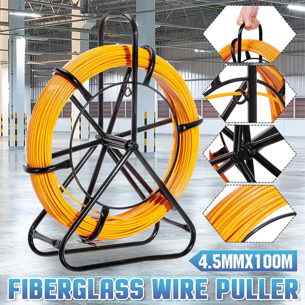 Dispositivo de guía de fibra de vidrio, extractores de Cable eléctrico ...