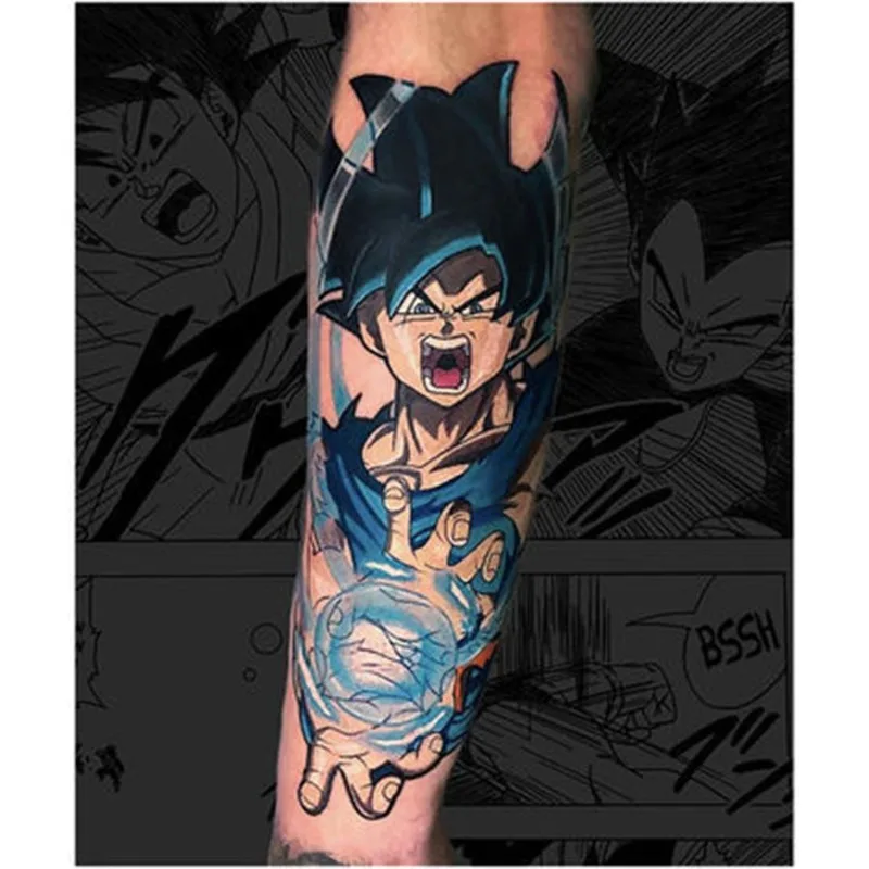 Goku Arm Tattoo