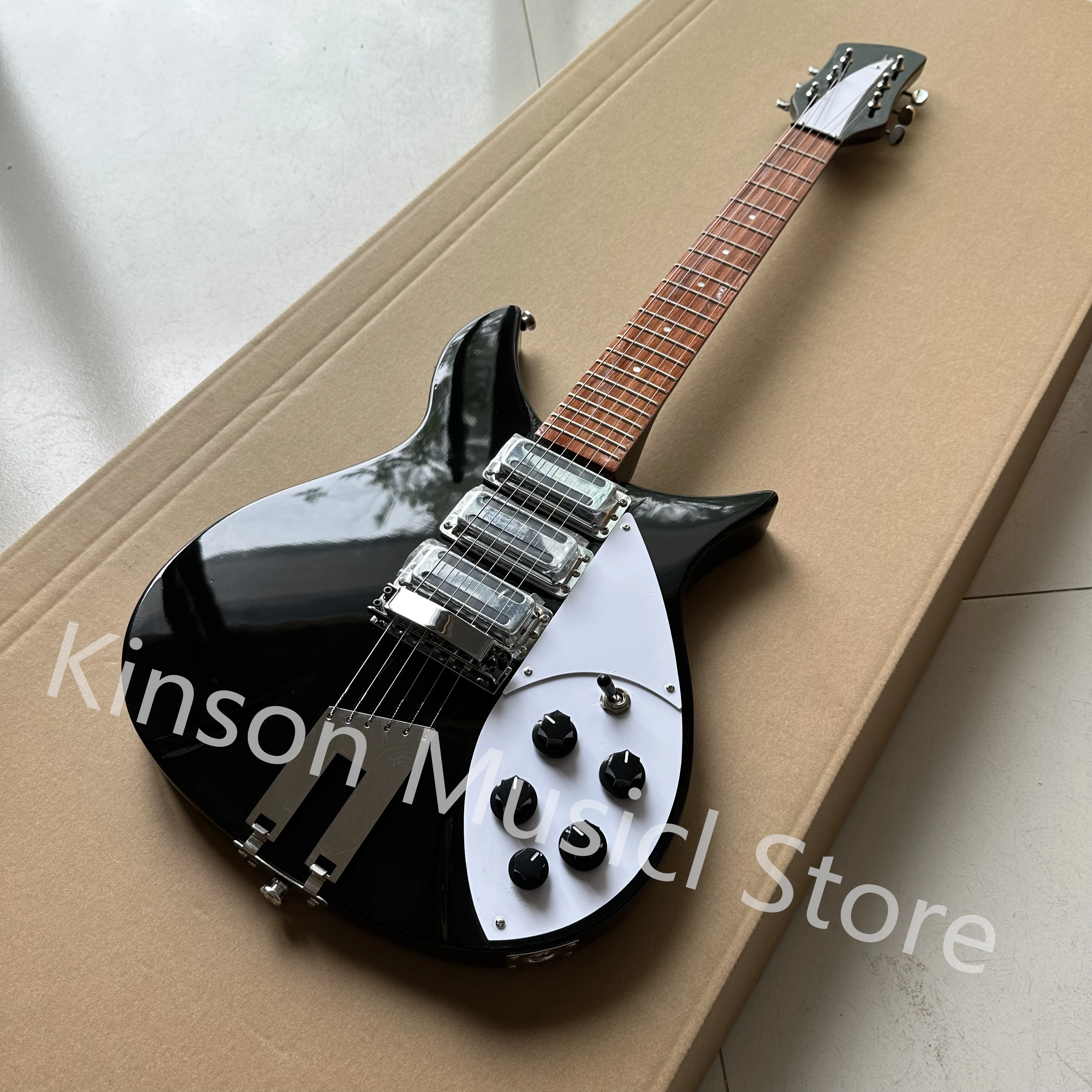 Rickenbacker-325-Electric-Guitar-Rosewood-Fretboard-Black-Color-3 ...