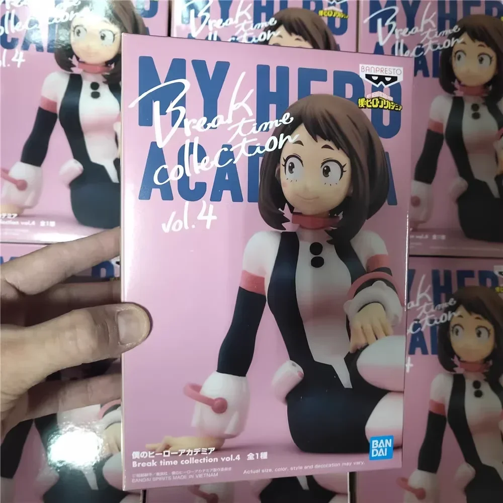 Original-Bandai-My-Hero-Academia-Relax-Time-OCHACO-URARAKA-PVC-Action ...