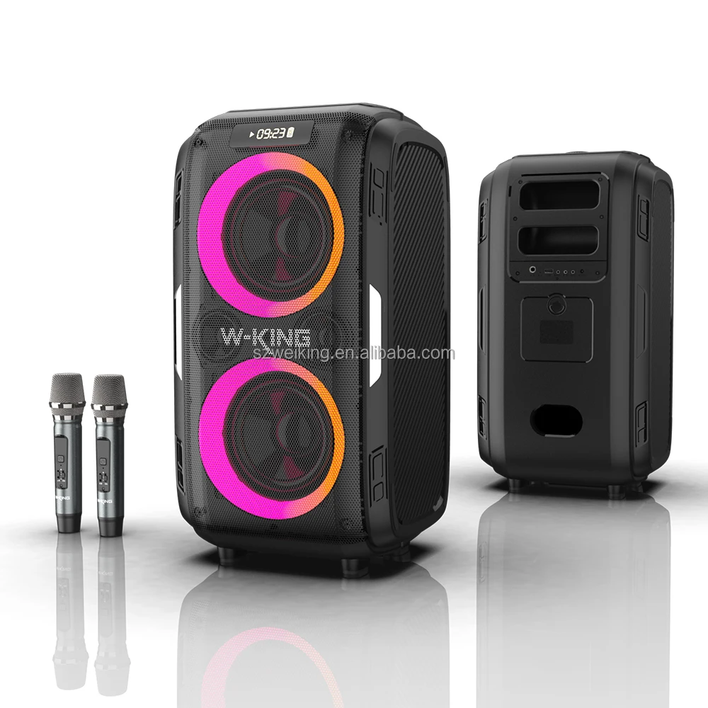 W-KING T9 Pro Super Bass strobe light RGB multi-colored Bluetooth ...