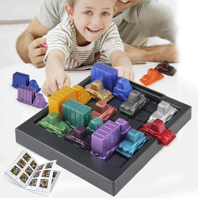 Puzzle traffic rush hour game, racing rush hour car Huarong Road ...
