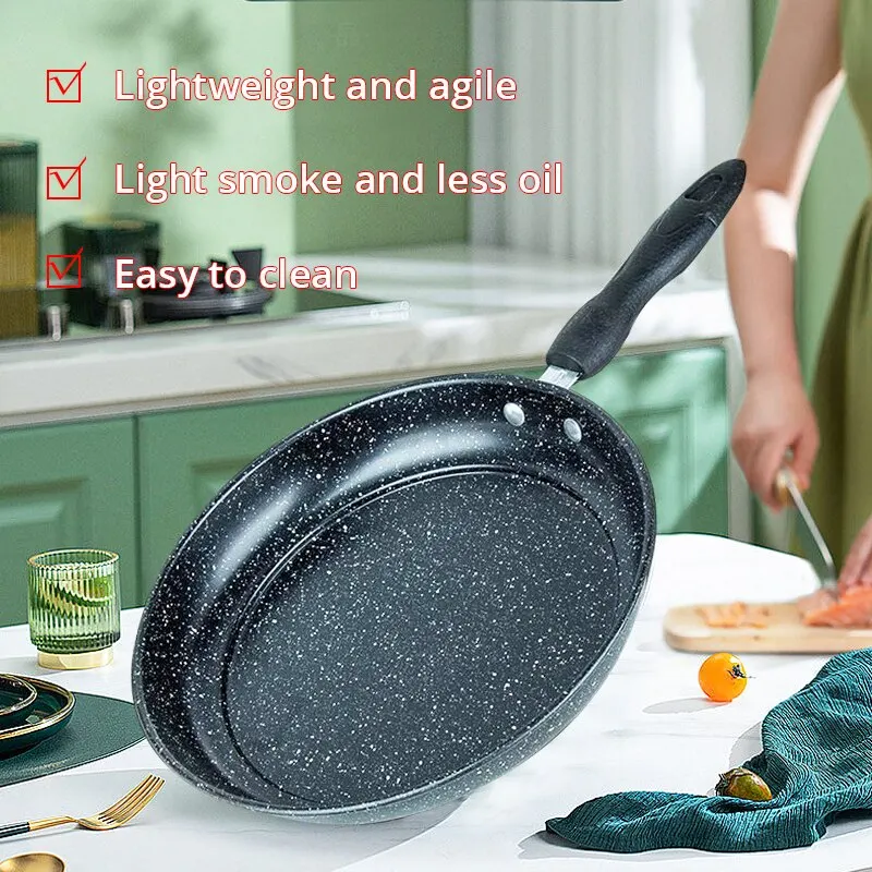 1pc-Griddle-Frigideira-Frigideira-Ferro-Fundido-Egg-Fry-Pan-Panelas ...