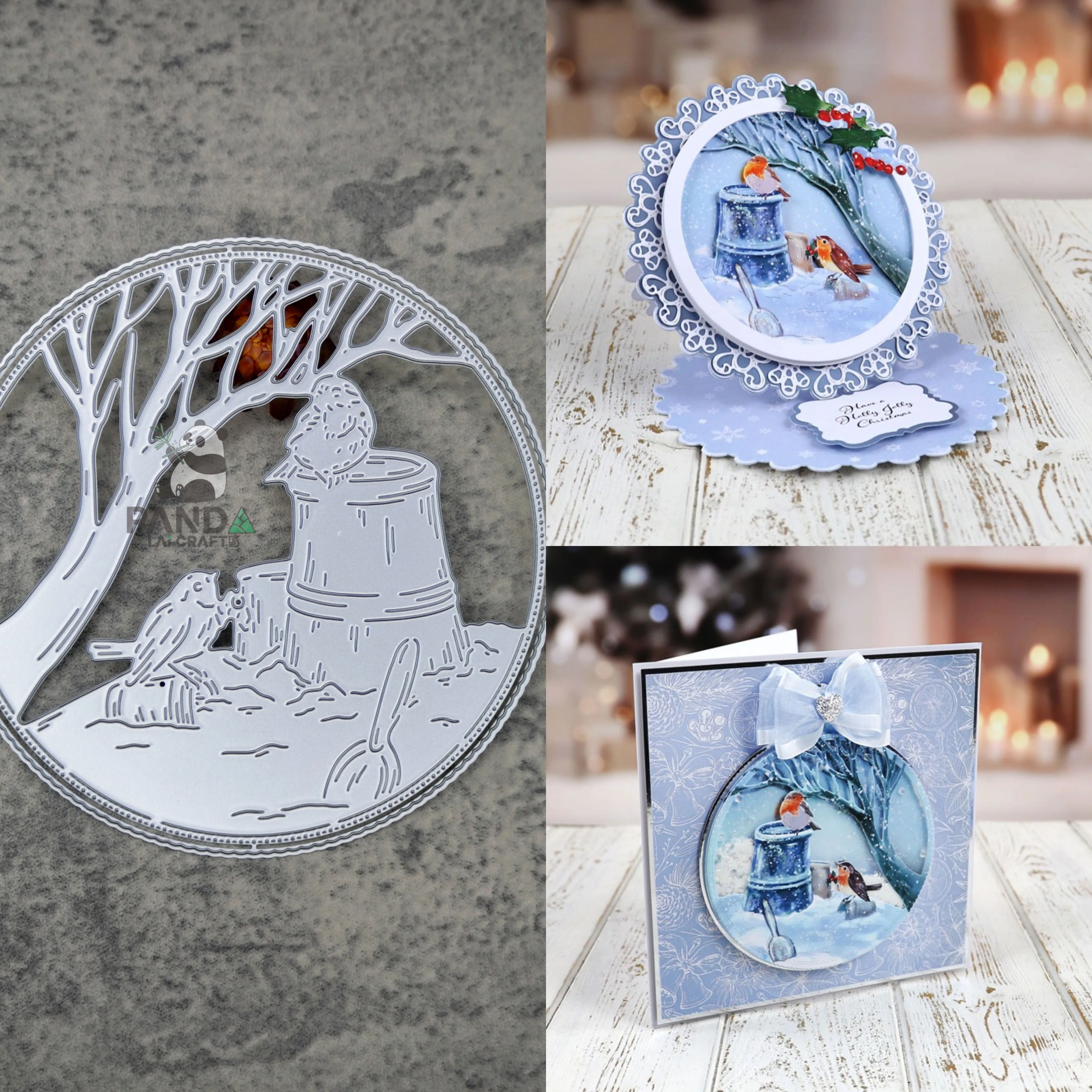 PANDALAI-Winter-Mornings-Die-Set-Metal-Cutting-Dies-DIY-Album ...