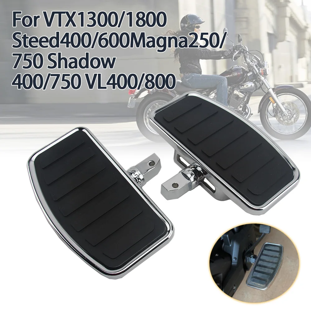 Motorcycle-Adjustable-Footboards-Rear-Footrest-Pad-For-XVS1100-XVS400 ...