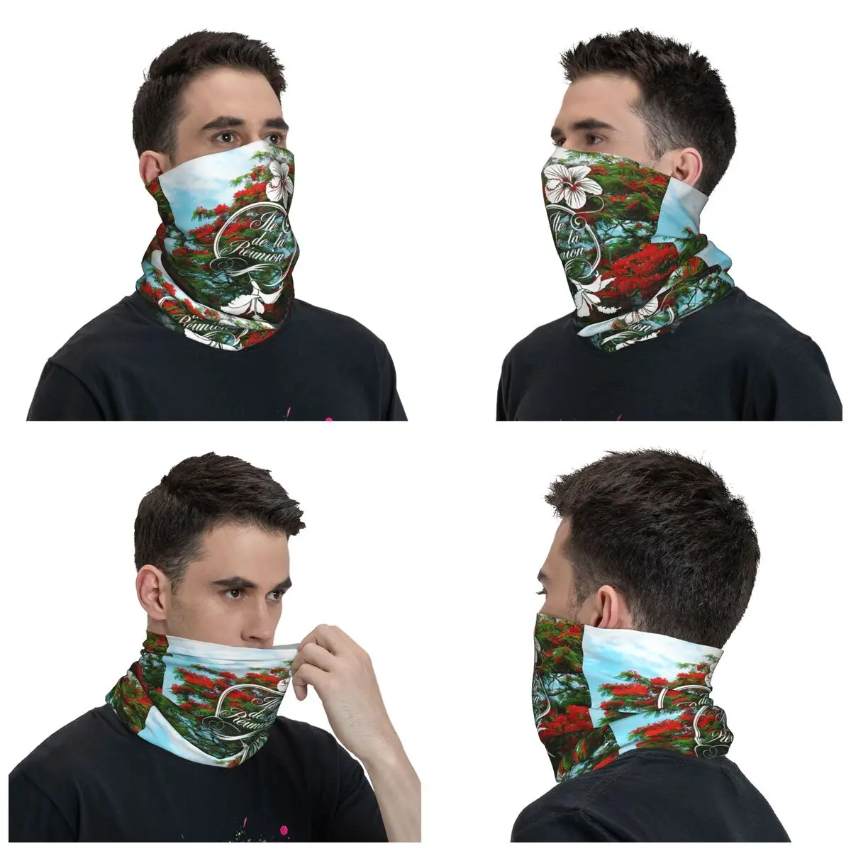 Flamboyant Man Scarf