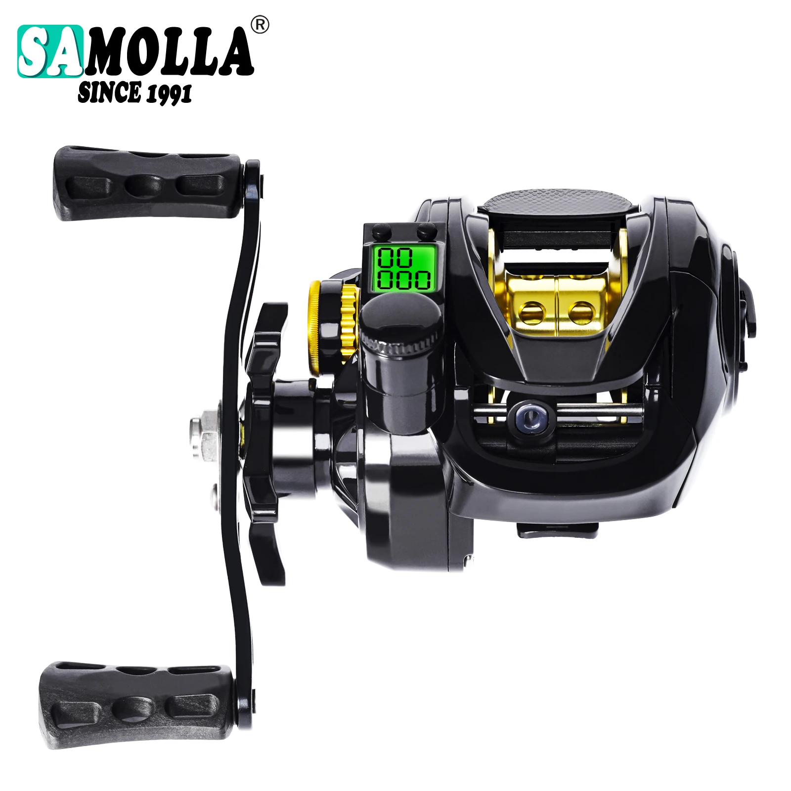 SAMOLLA-LED-Screen-Electronic-Line-Counter-Fishing-Reel-Waterproof ...