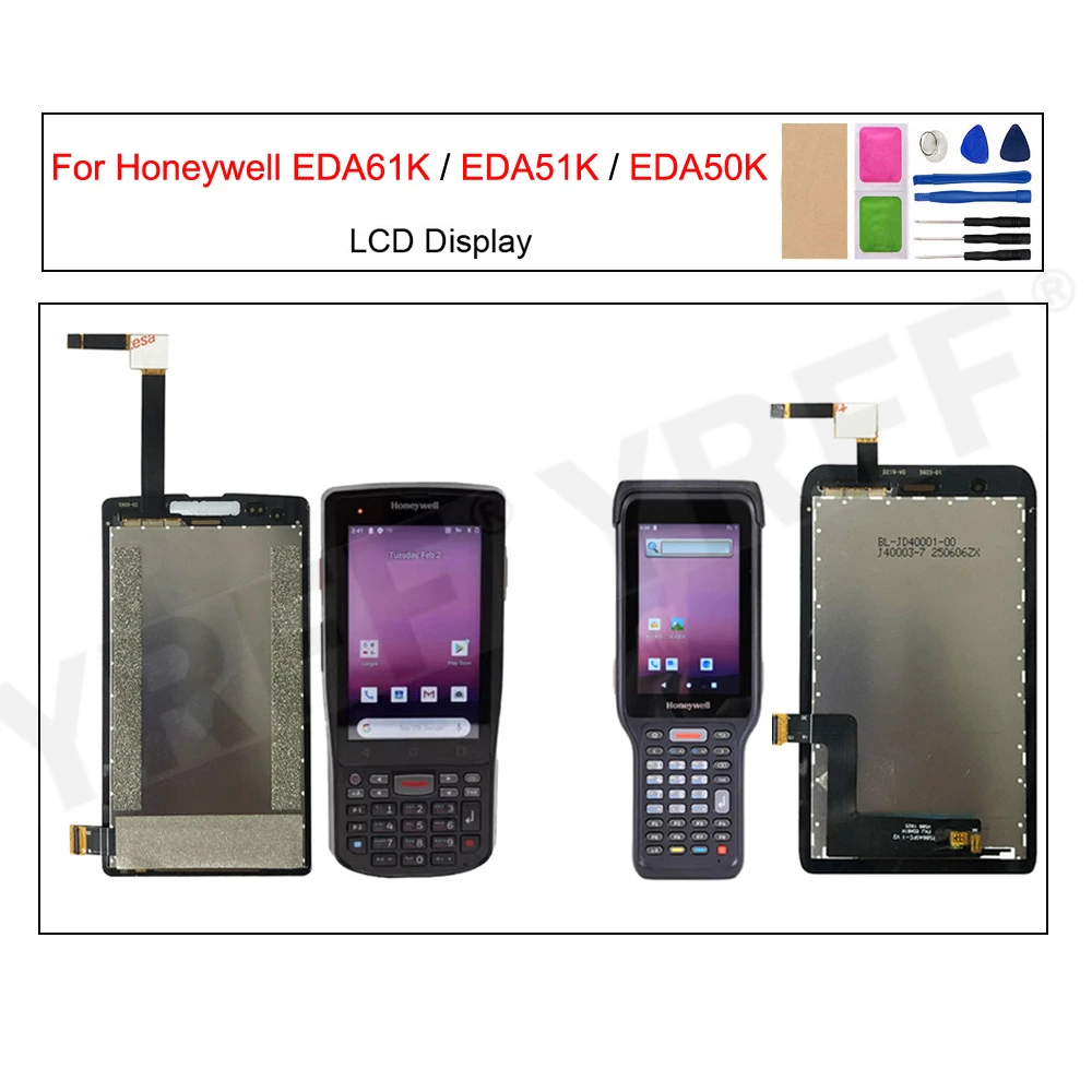 For Honeywell EDA50K EDA51K EDA61K EDA60K LCD Display ,Touch Screen ...