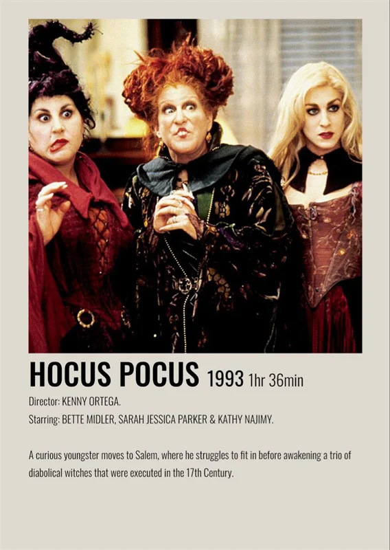 Hocus Pocus Movie Poster