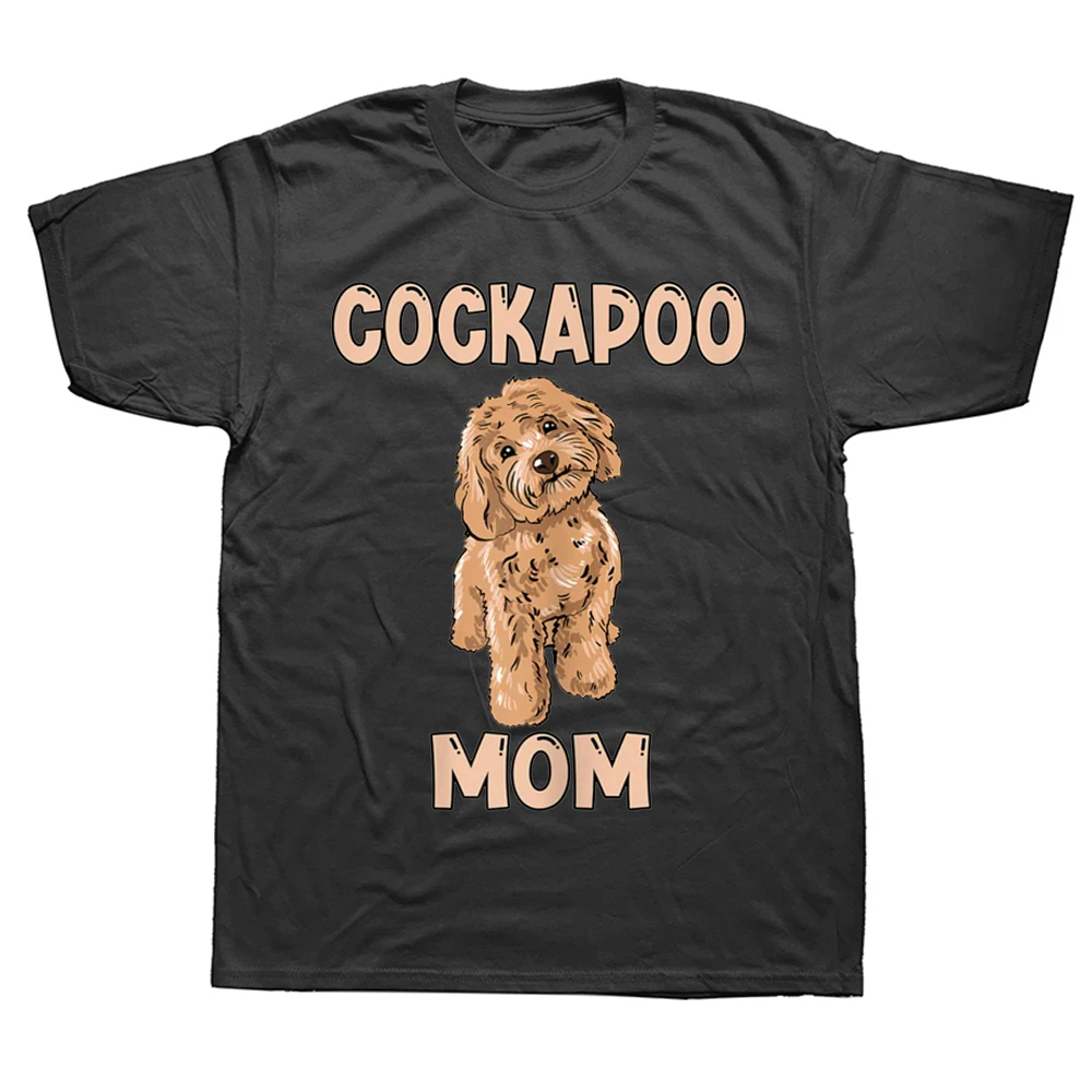 Cute Cockapoo Dog Mom Owner Love T Shirts Graphic Streetwear Short ...