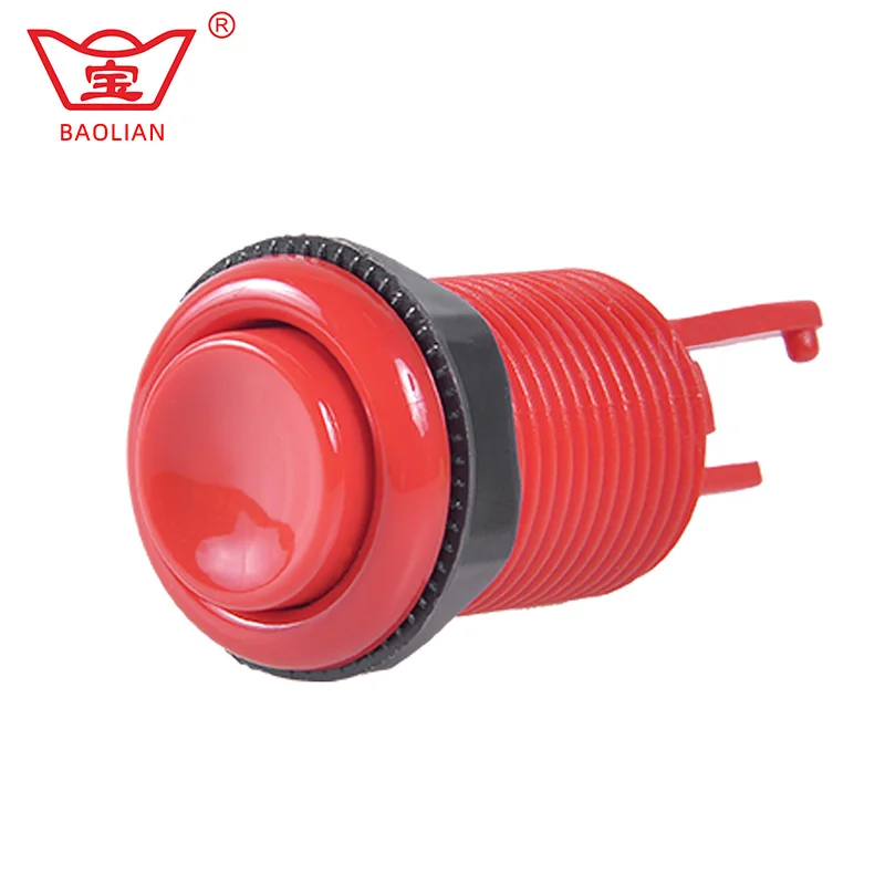 Baolian Arcade Button Kit 2833 American Style 28mm Push Button Game ...