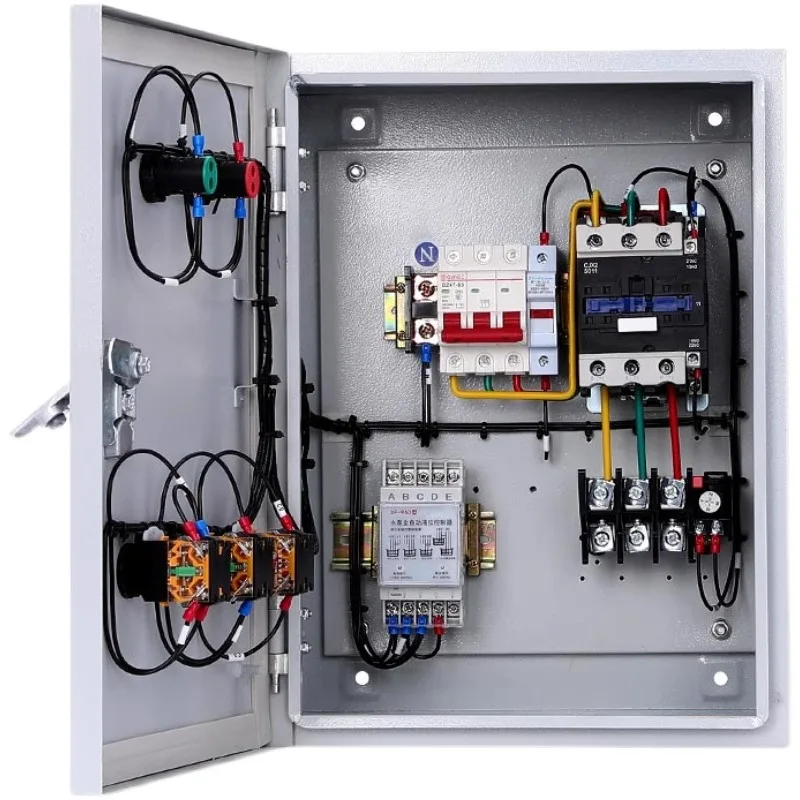 Water tower pumping level Automatic water pump control box Probe upper ...