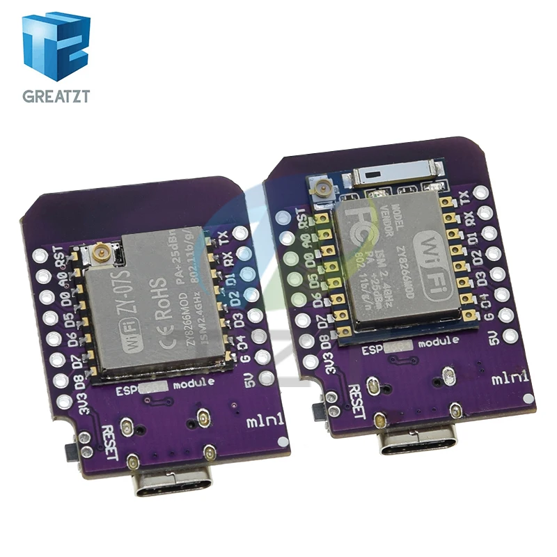 D1-Mini-TYPE-C-ESP8266-ESP-07-07S-CH340G-USB-D1-Mini-WIFI-Development ...