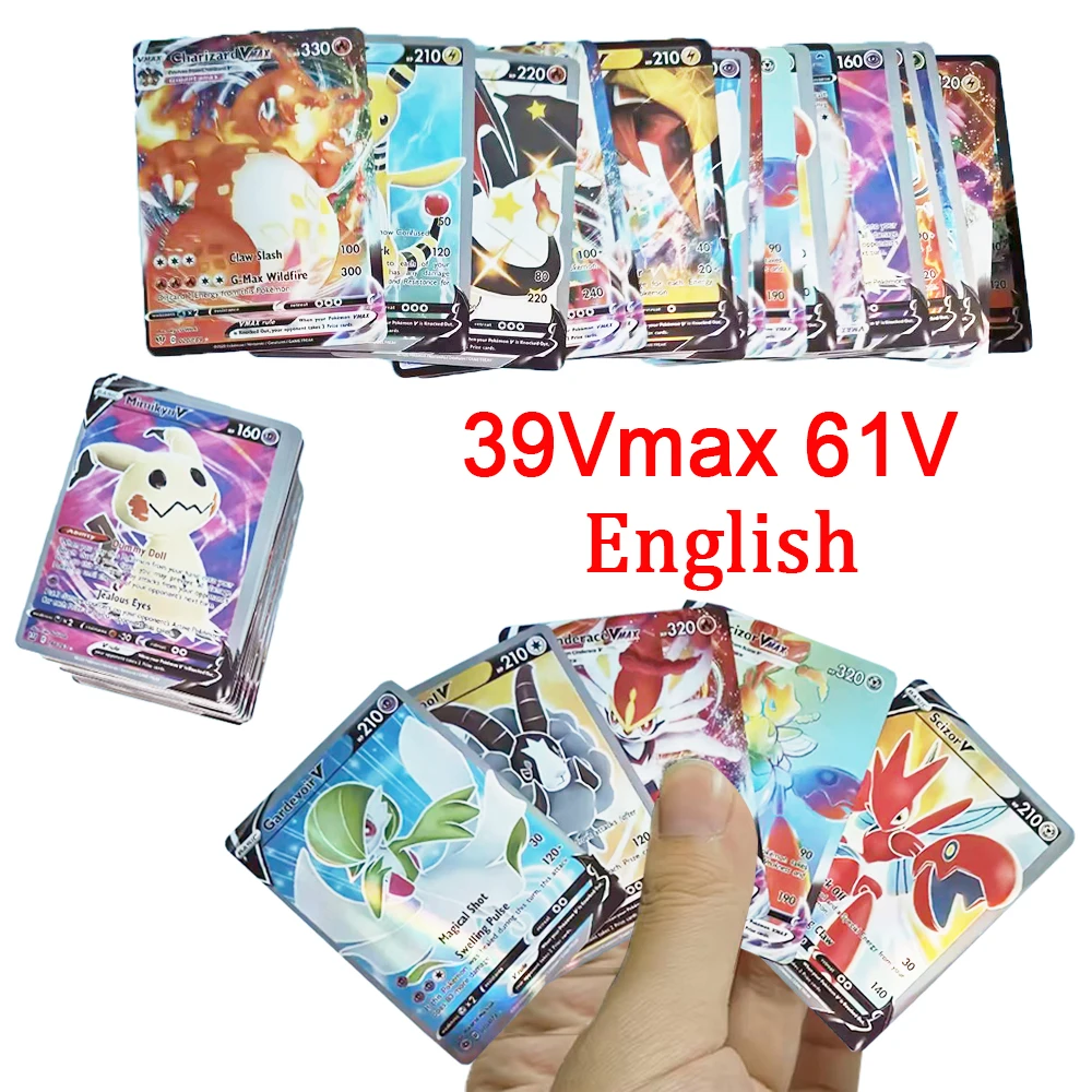 Cards Vmax Vstar GX EX Energy Toys Card First Generation Charizard ...