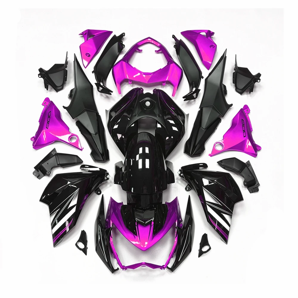 Full-Fairing-Kit-Rose-Purple-Print-Injection-Bodywork-Cowling ...