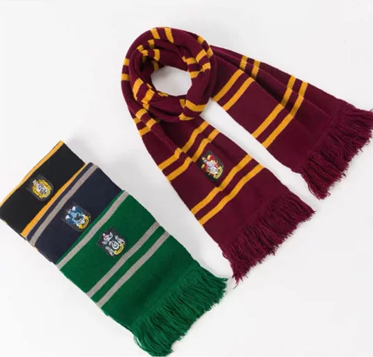 NEW Halloween Costumes Potter Scarf College Style Magic School Cosplay ...