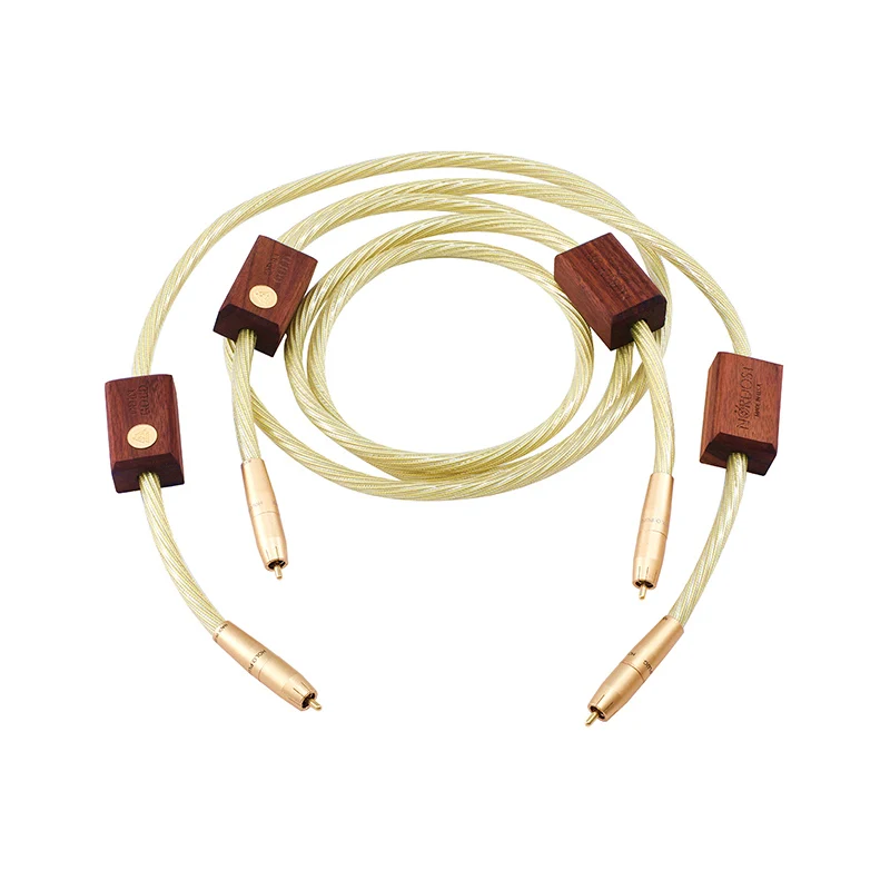 Gold-Odin-2-to-2RCA-Audio-cable-7n-silver-plated-conductor-gold-braided ...