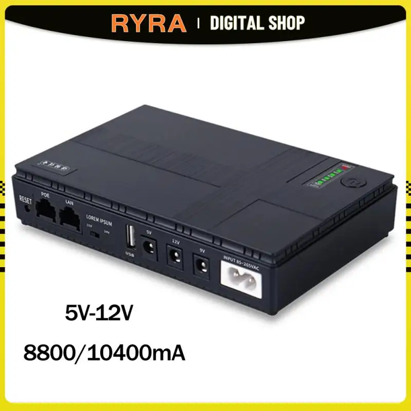 RYRA-Mini-Portable-UPS-5V-9V-12V-Uninterruptible-Power-Supply-For-WiFi ...