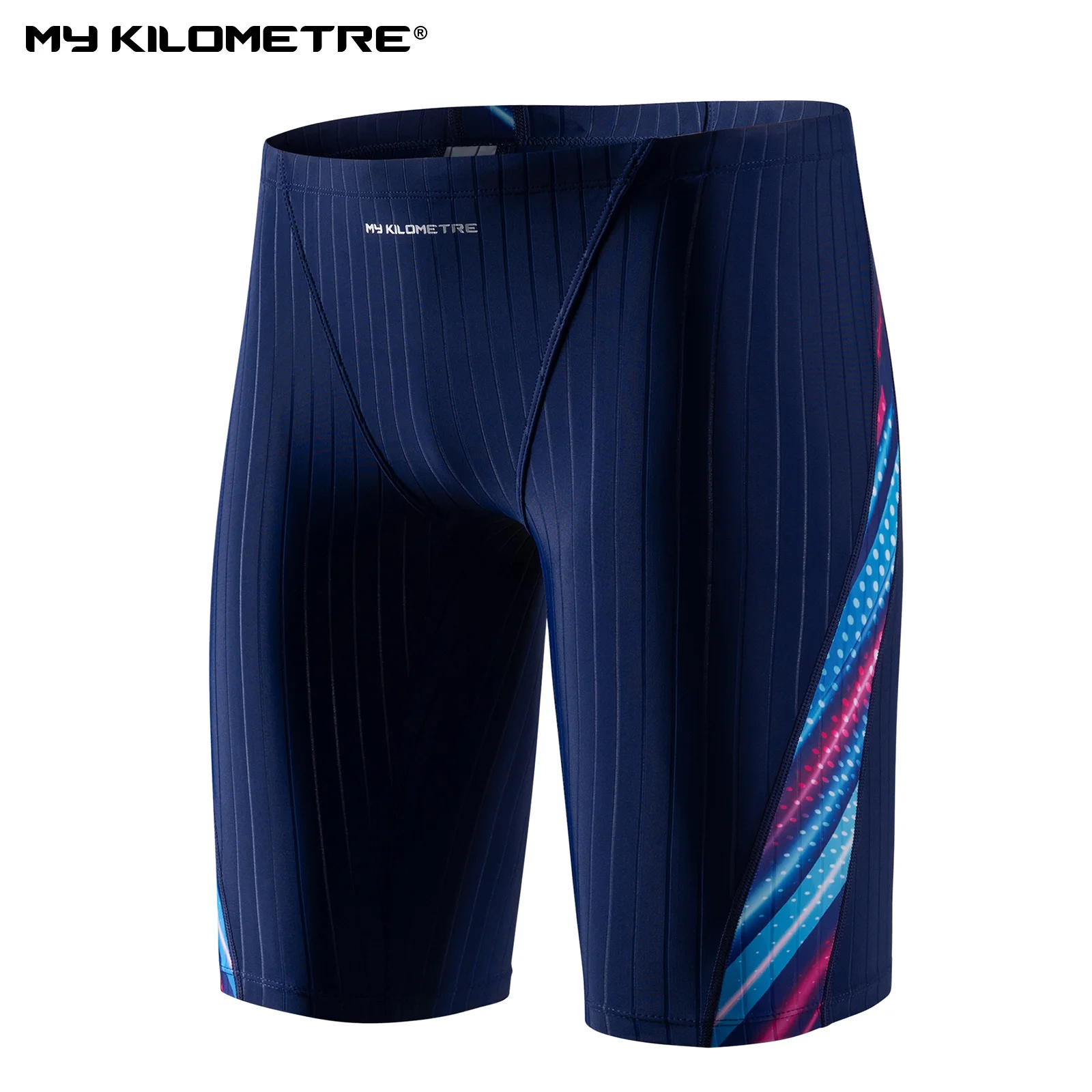 MY-KILOMETRE-Men-Swim-Jammers-Swimsuit-Competitive-Swim-Team-Suit-Quick ...