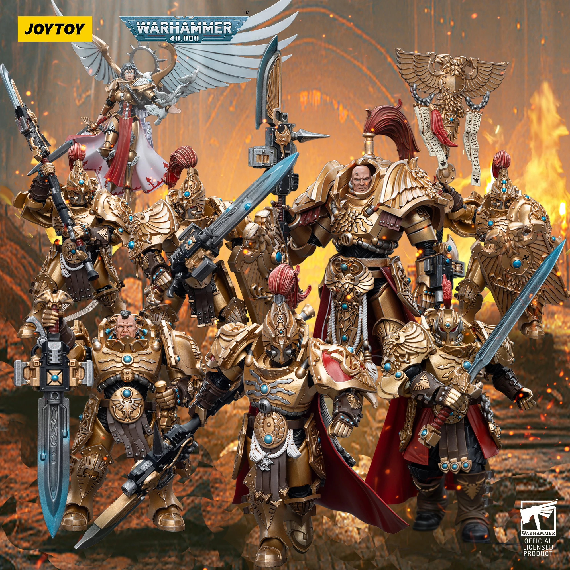 JOYTOY-40K-Adeptus-Custodes-Shield-Captain-in-Allarus-Terminator-Armour ...