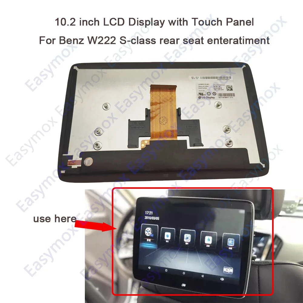 LA102WH2-SL01-LA102WH2-SL-01-10-2-inch-LCD-Display-For-Mercedes-W222 ...