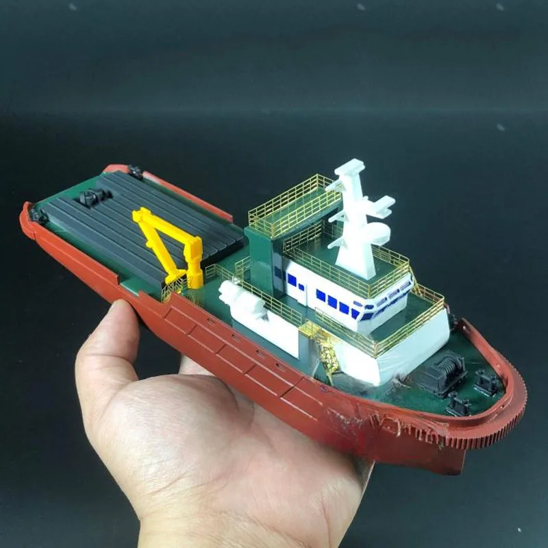 1-200-RC-Tugboat-Model-Ocean-Working-Ship-Assembly-Kit-DIY-Handmade ...