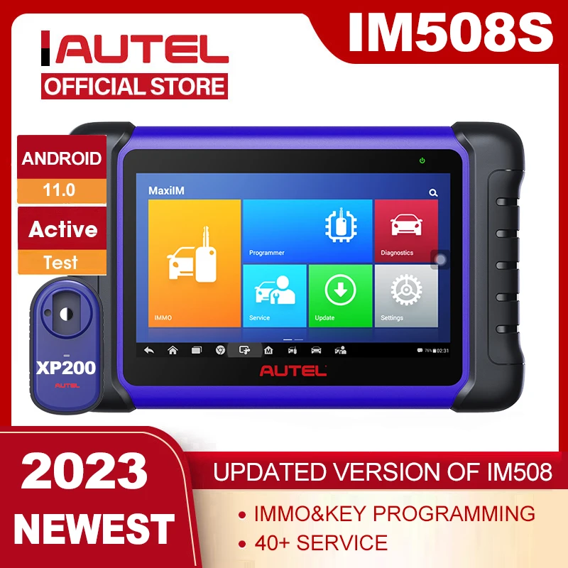 Autel MaxiIM IM508S Car Key Programming Tool Newest Diagnostic Scanner ...
