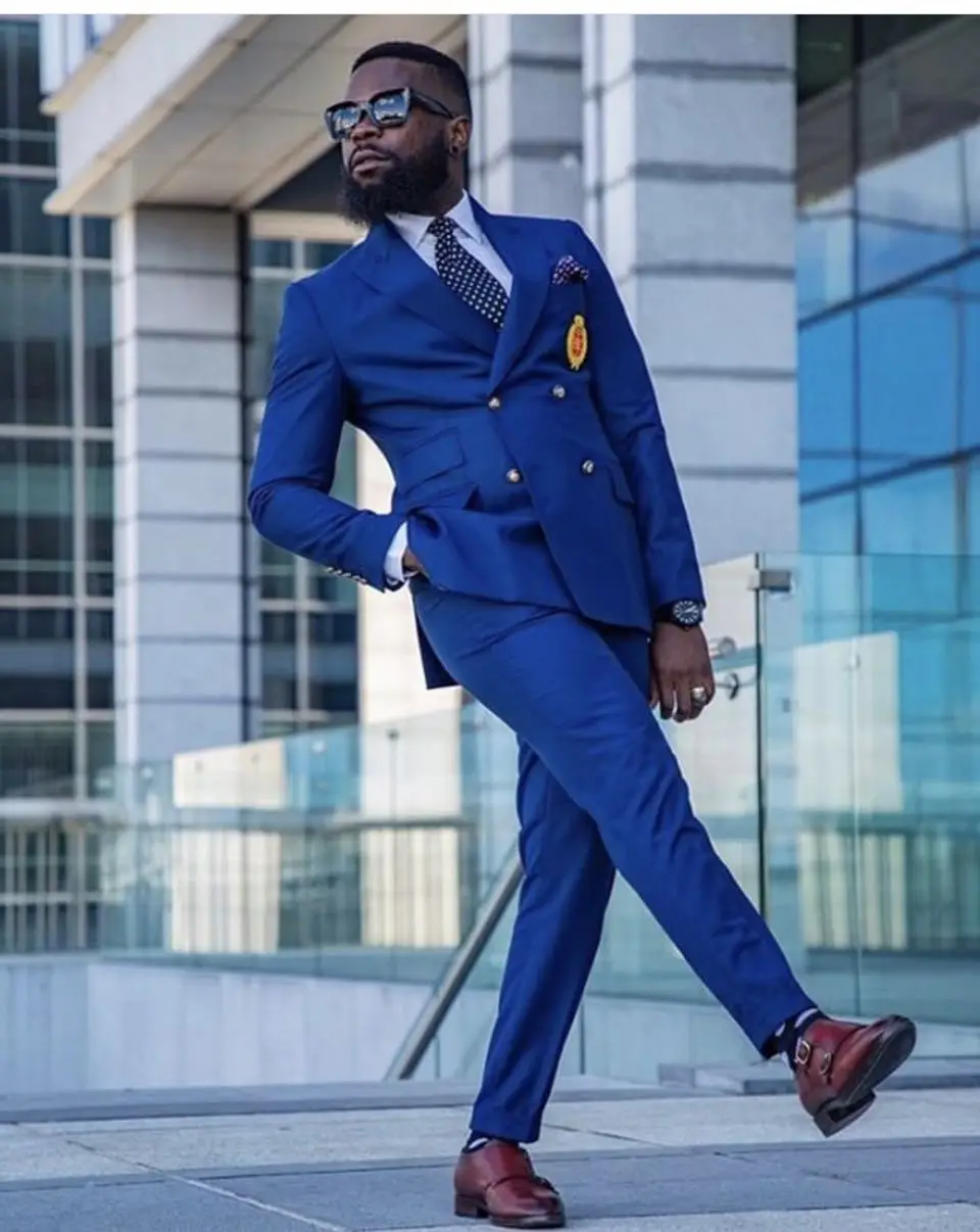 Dark Royal Blue Suit