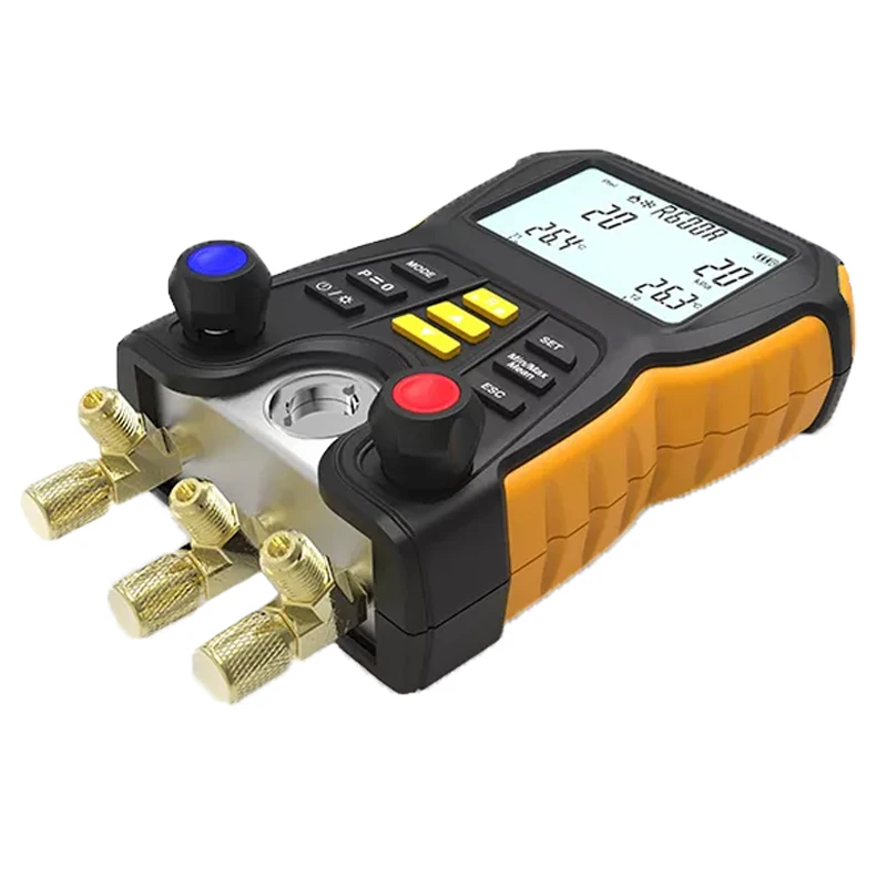 Ht-750 Digital Pressure Gauge Refrigeration Vacuum Manifold Tester ...