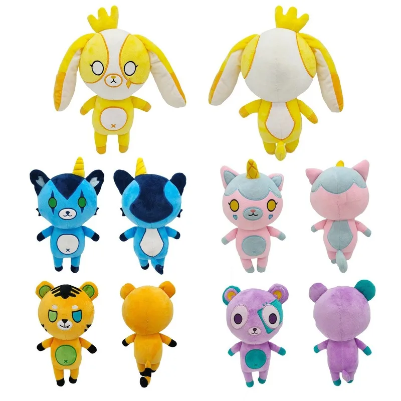 25cm Funneh Plush Toy Its The Krew Merch Teddy Bear Cartoon Itsfunneh ...