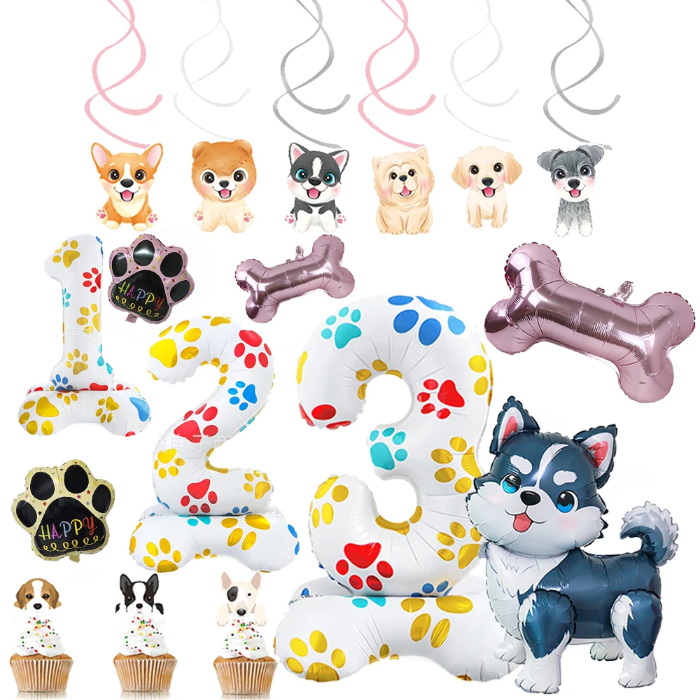 Fiesta Temática de Perro: La Deco Perfecta para Celebrar el Cumpleaños ...