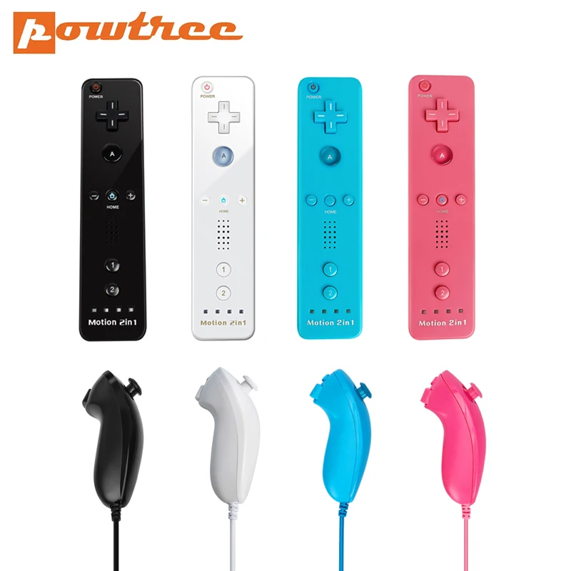 Built-in Motion Plus Remote For Nintendo Wii Controller Wii Remote ...