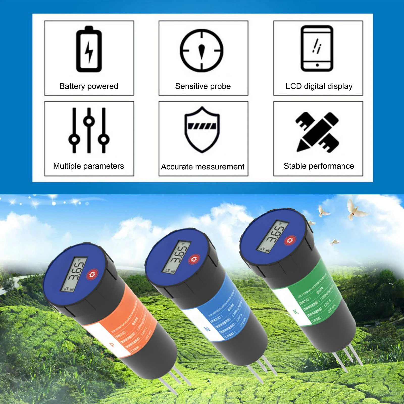 NPK-Digital-Soil-Tester-Soil-Nitrogen-Phosphorus-Potassium-Detector ...