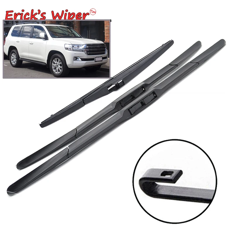 Erick's Wiper Front & Rear Wiper Blades Set For Toyota Land Cruiser 200 ...