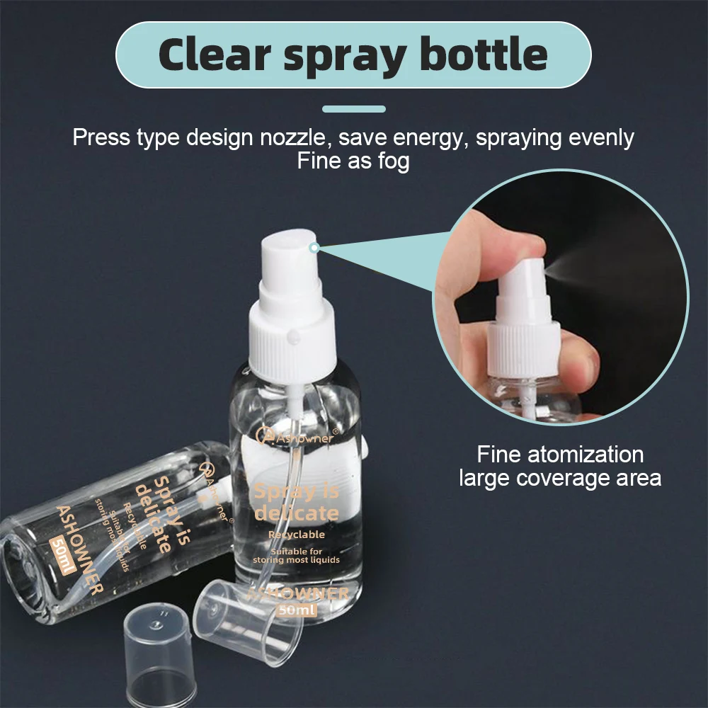 Clear Plastic Spray Bottle