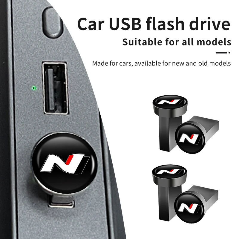 Car USB Flash Drive Portable Storage Memory Sticker 32G/64G/16G For ...