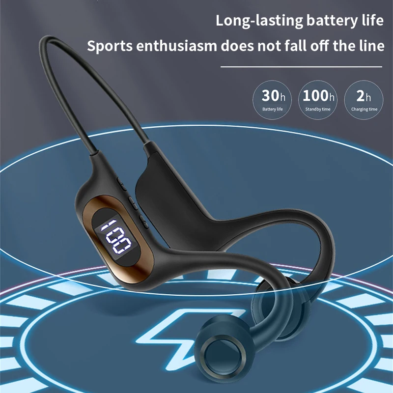 Bone-Conduction-bluetooth-compatible-Earphone-IPX8-Swimming-IPX4 ...