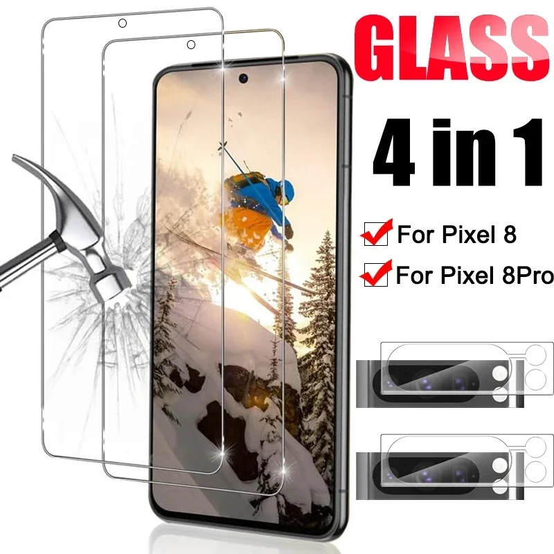 For-Google-Pixel-9-8-Pro-Screen-Protector-Camera-Lens-Tempered-Glass ...