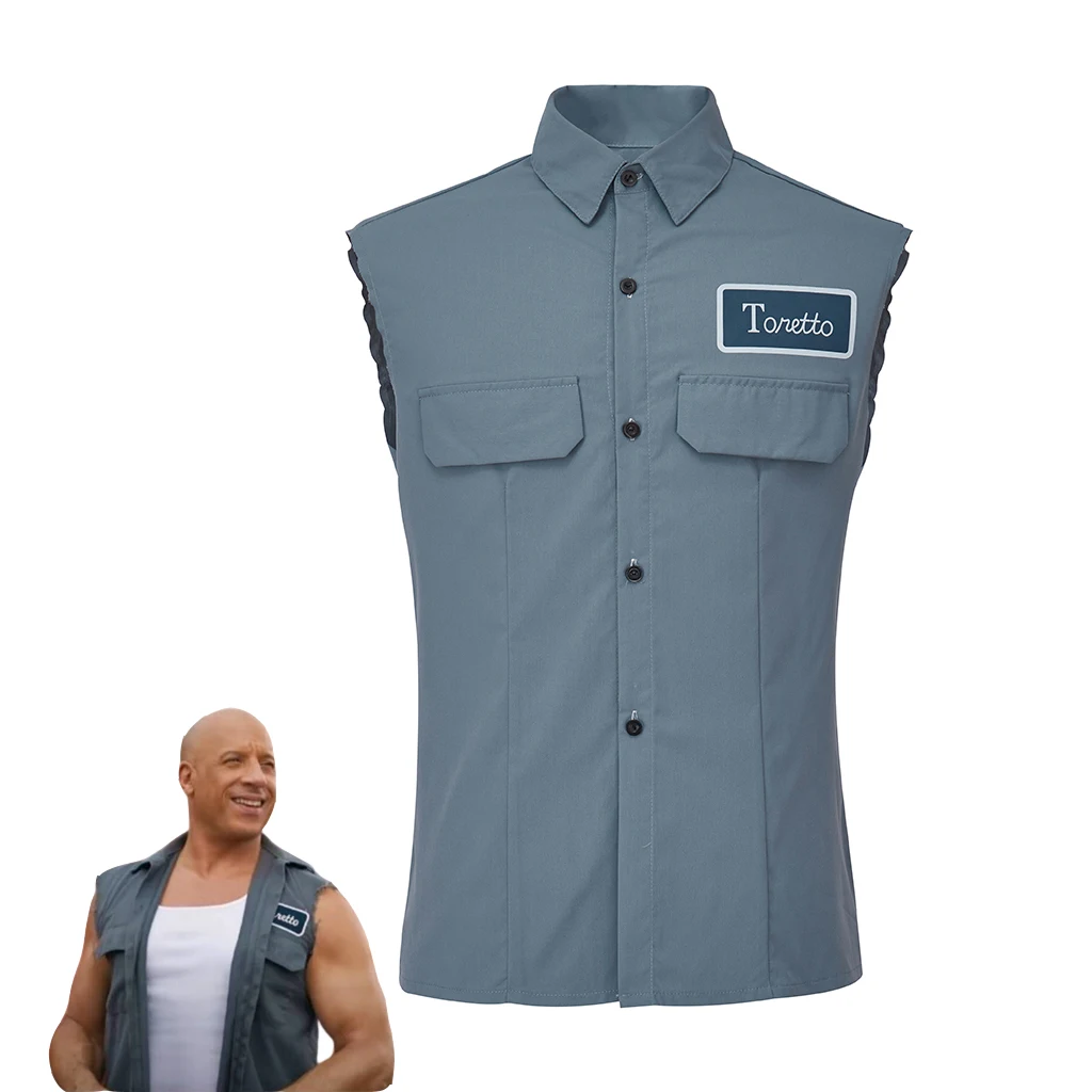 Fast-Furious-10-Dominic-Toretto-Cosplay-Costume-Vest-Waistcoat-Adult ...