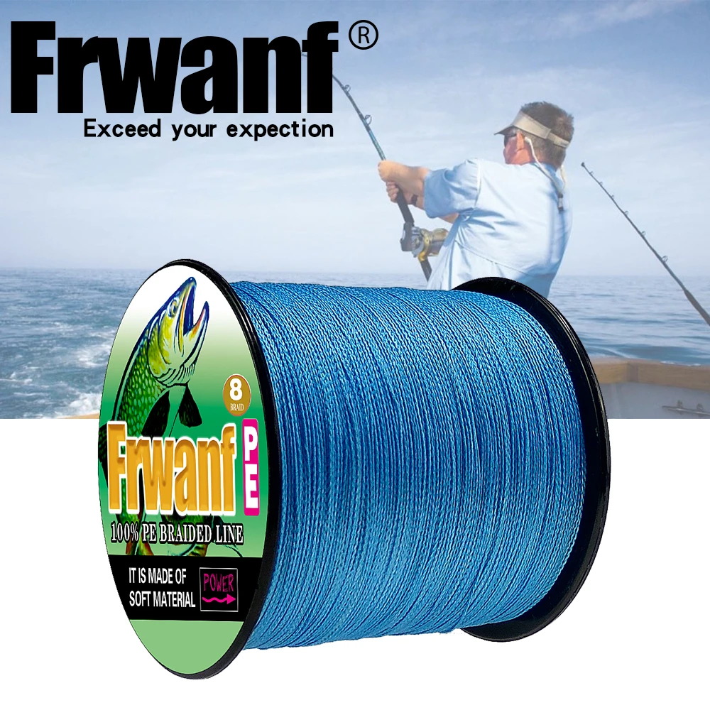 Frwanf 8 Strand Japan Super Strong Pe Braided Fishing Line ...