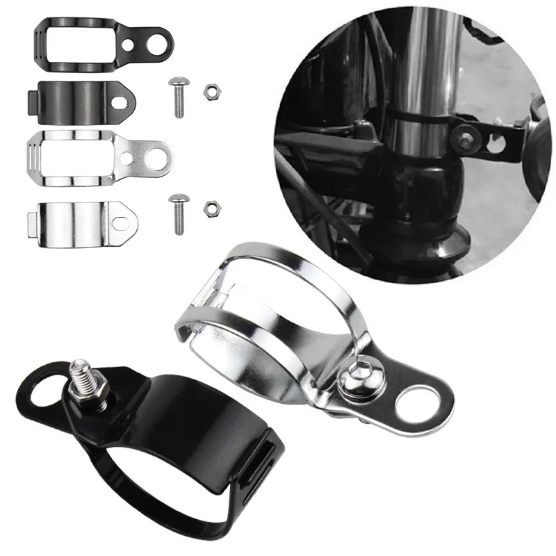 Turn Signal Mounting Brackets Fork Clamps | Motorcycle Turn Signals ...