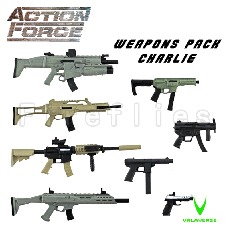 Valaverse Action Force Figures | 1 12 Action Figure Weapons | Charlie ...