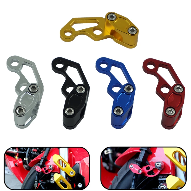 CNC Motorcycle Brake Line Clamps For Suzuki GSXR 600/750/1000 SV650 ...