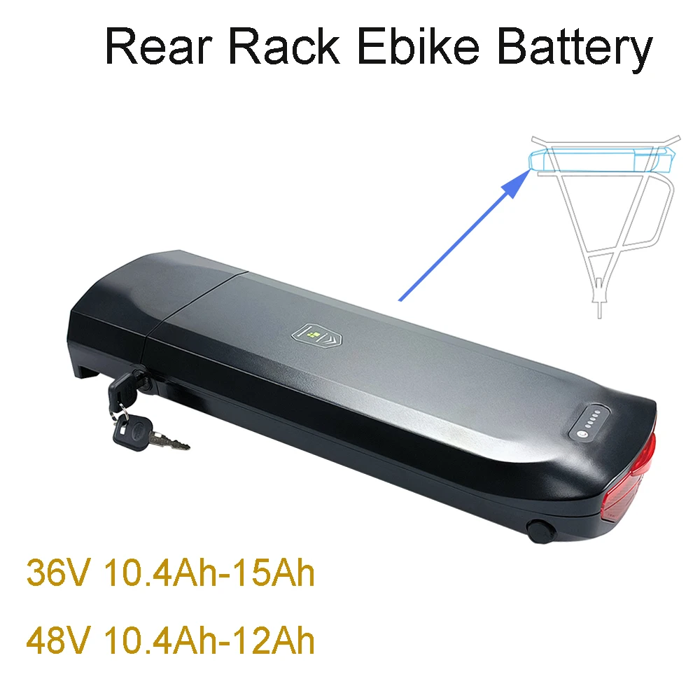 Rear-Rack-Electric-bicycle-Battery-48V-12Ah-36v-15AH-For-Retrospec ...