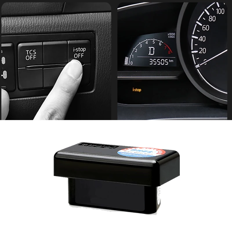 Engine-start-button-OBD-start-stop-disable-closer-i-stop-off-switch-For ...
