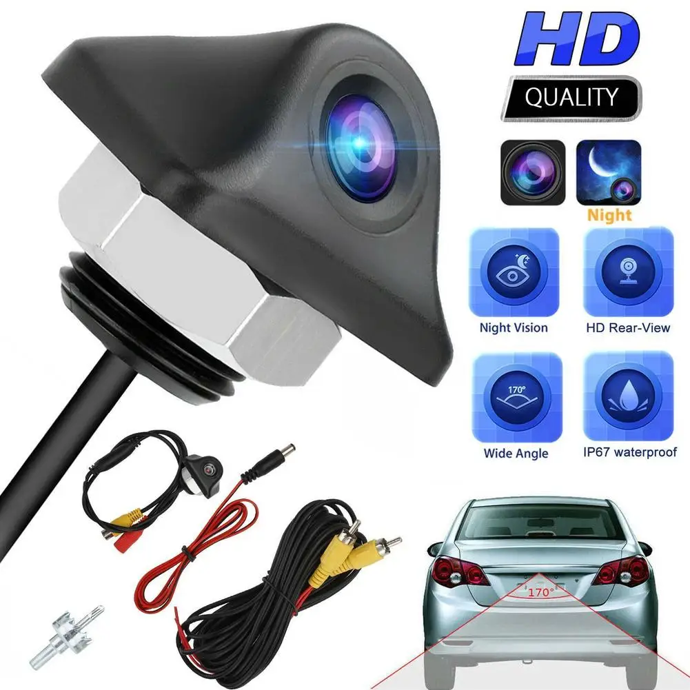 Car Rear View Reversing Camera Parking Backup Cam HD Night Waterproof ...